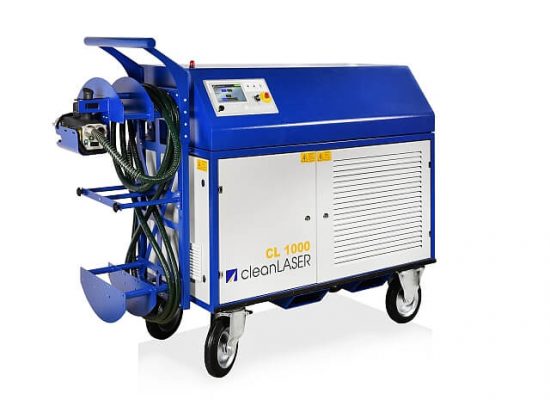 High Power Laser - clean large surfaces quickly with cleanLASER