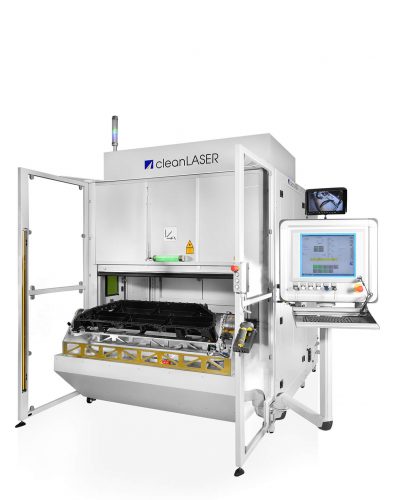 cleanCELL - kompakte Lasermaschine - cleanLASER