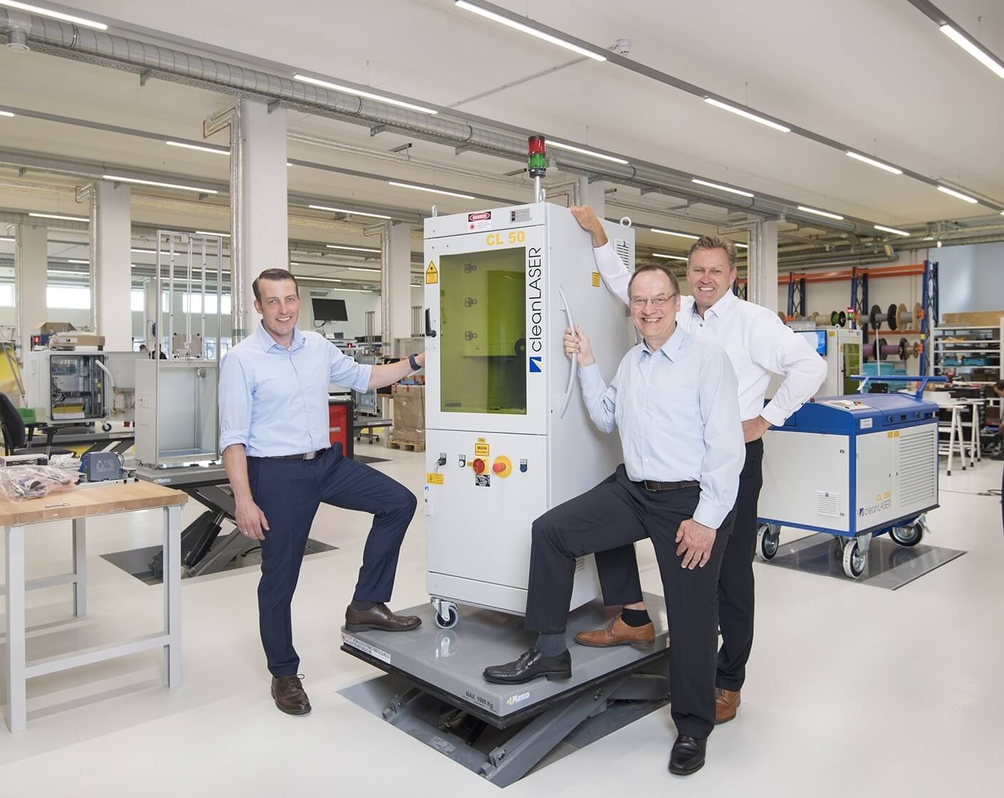 Profil der Clean-Lasersysteme GmbH - Erfinder und Technologieführer