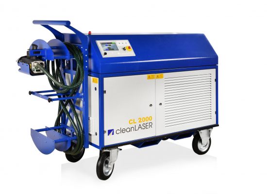 High Power Laser - große Flächen schnell reinigen mit cleanLASER