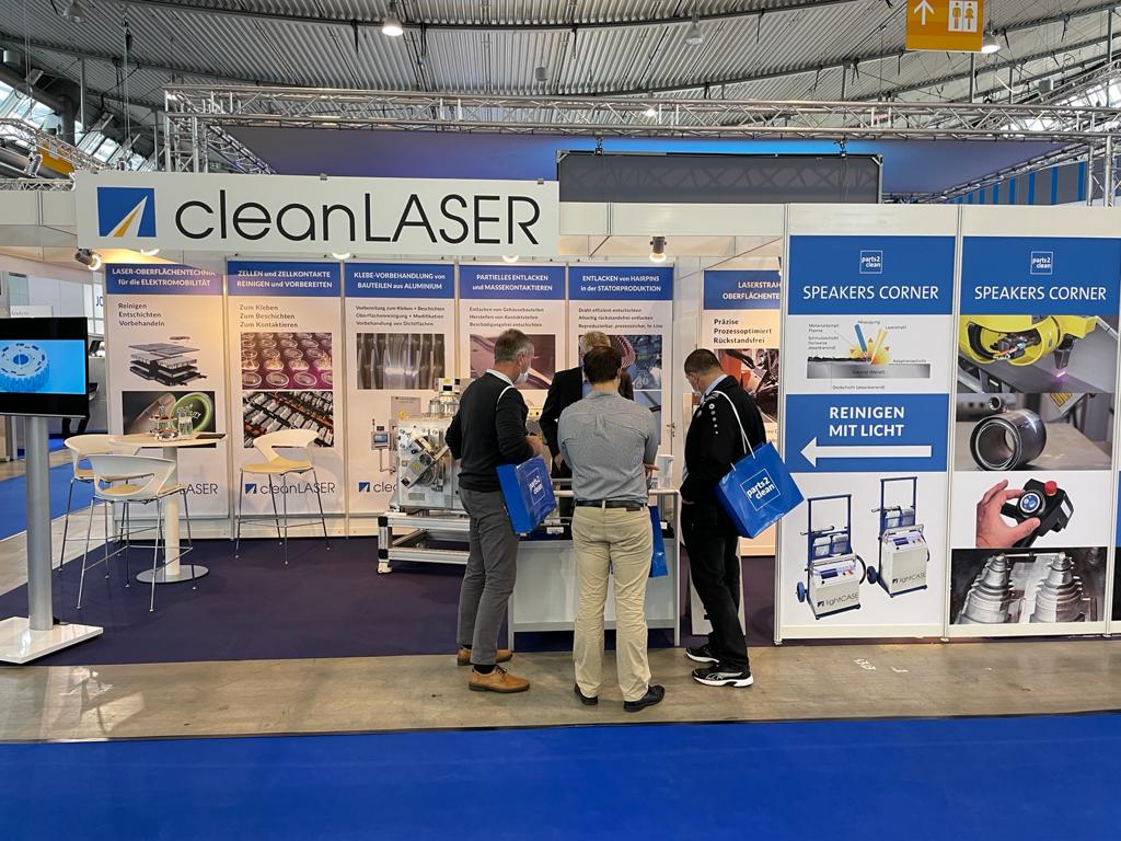 Visit us at live or digital at parts2clean - free tickets from cleanLASER
