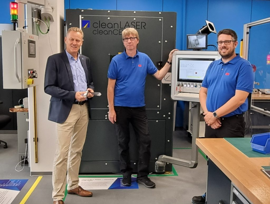 Bonding Process Center 3M - Besuch der Clean-Lasersysteme